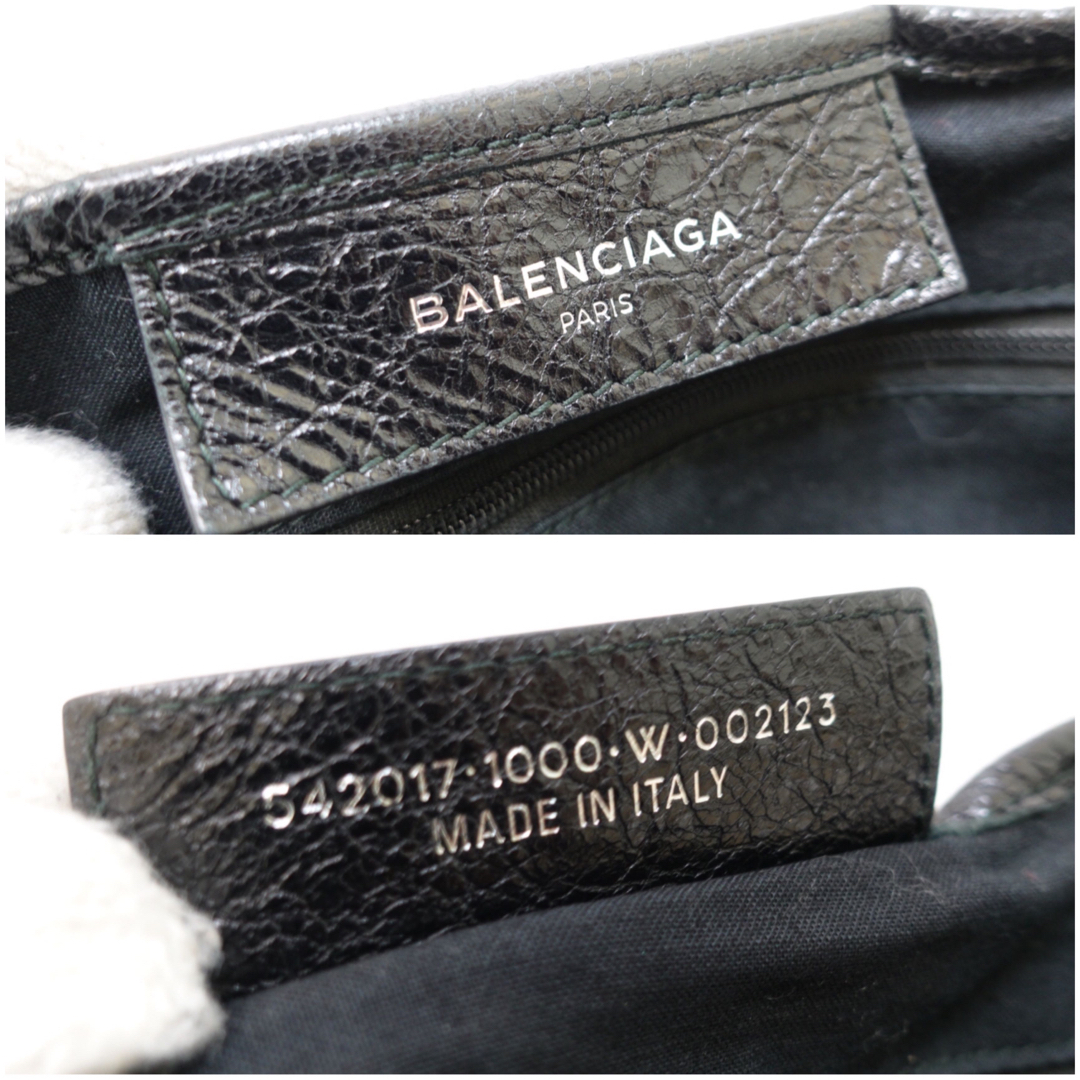 BALENCIAGA - バレンシアガ ネイビーカバス トートバッグ BALENCIAGA - バレンシアガ ネイビーカバス トートバッグ