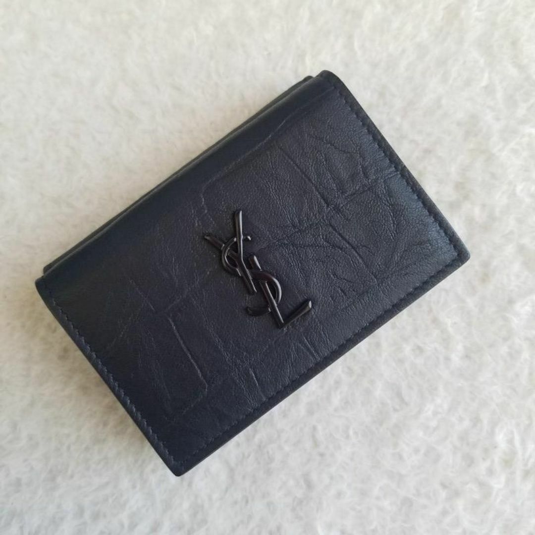 SAINT LAURENT - 国内完売 SAINT LAURENT クロコ モノグラム SAINT LAURENT - 国内完売 SAINT LAURENT クロコ モノグラム