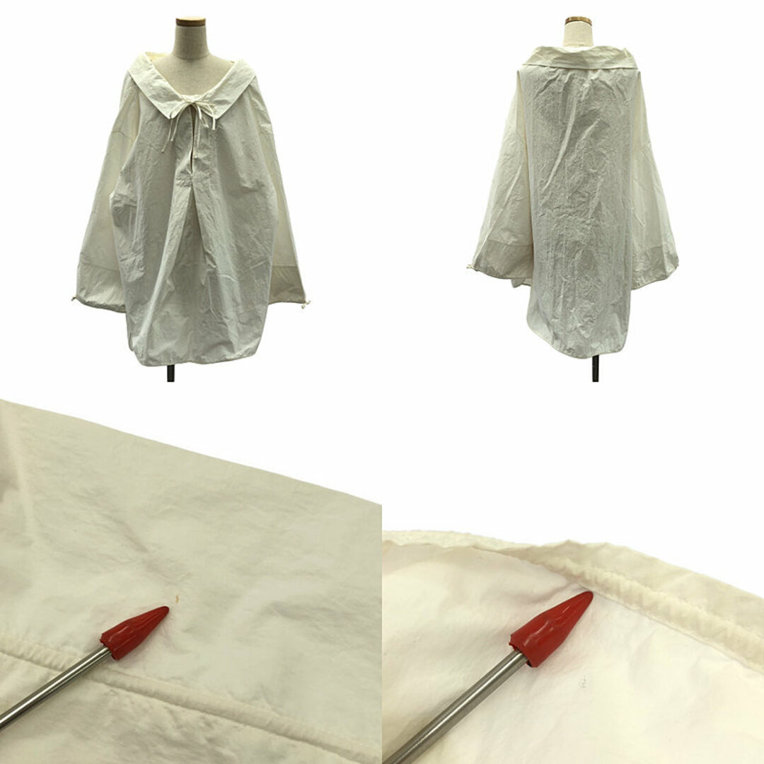JIL SANDER / ジルサンダー | Ruffled Voile Blouse / 付け襟 JIL SANDER / ジルサンダー | Ruffled Voile Blouse / 付け襟