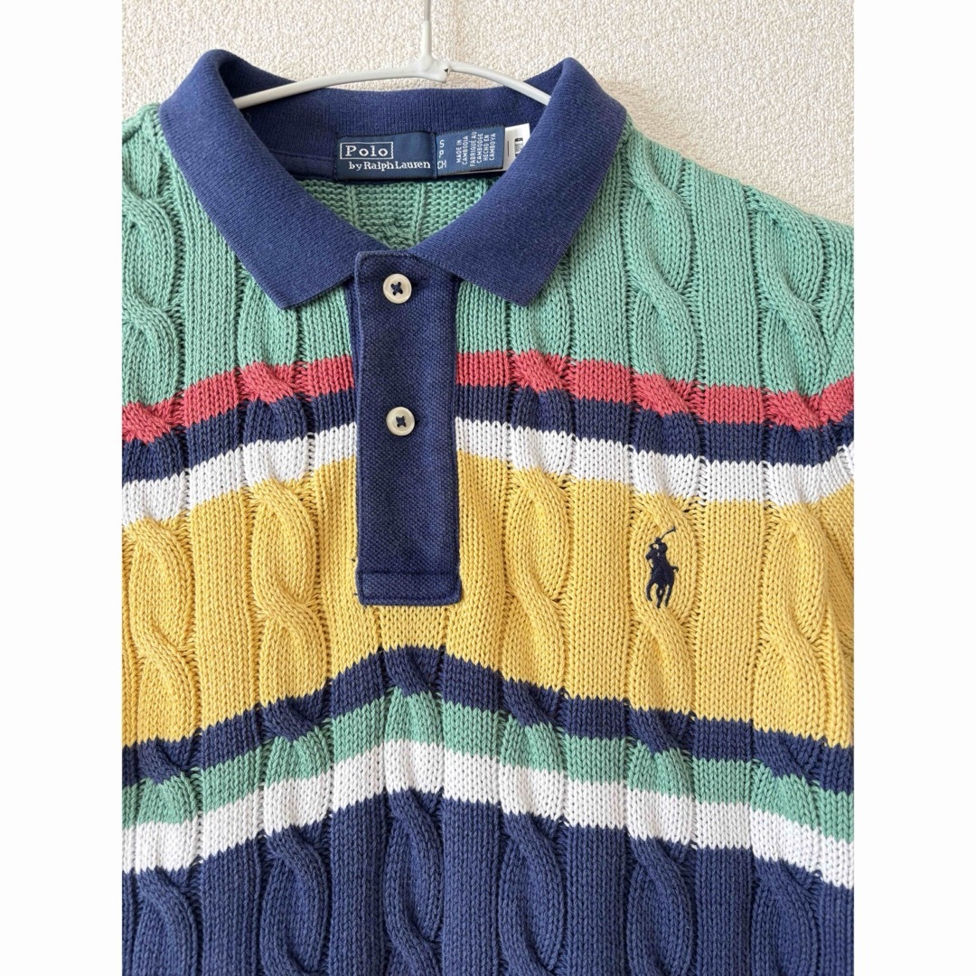 POLO RALPH LAUREN - ポロ ラルフローレン ケーブルニット POLO RALPH LAUREN - ポロ ラルフローレン ケーブルニット