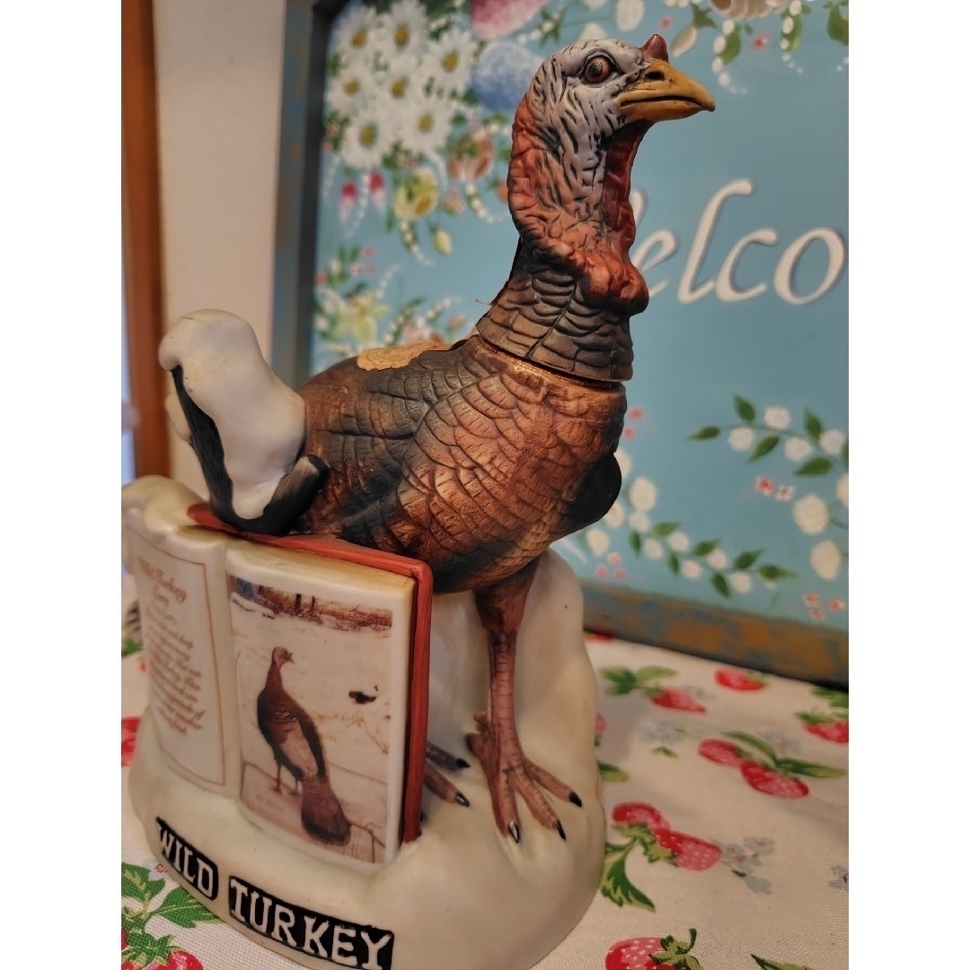 ❣希少❣ ワイルドターキー 空瓶 wildturkey 陶器ボトル 空ボトル ❣希少❣ ワイルドターキー 空瓶 wildturkey 陶器ボトル 空ボトル
