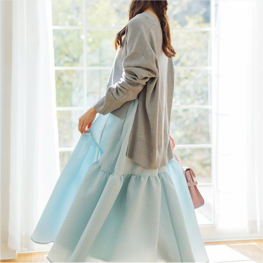 bluelea ジャガードスカート mint bluelea ジャガードスカート mint
