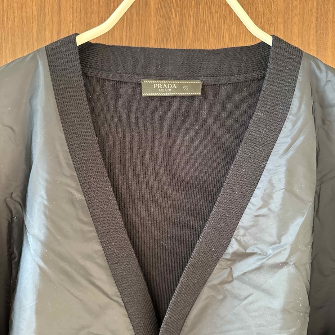 PRADA - PRADA カーディガン 52 ネイビーの通販 by Rico shop PRADA - PRADA カーディガン 52 ネイビーの通販 by Rico shop