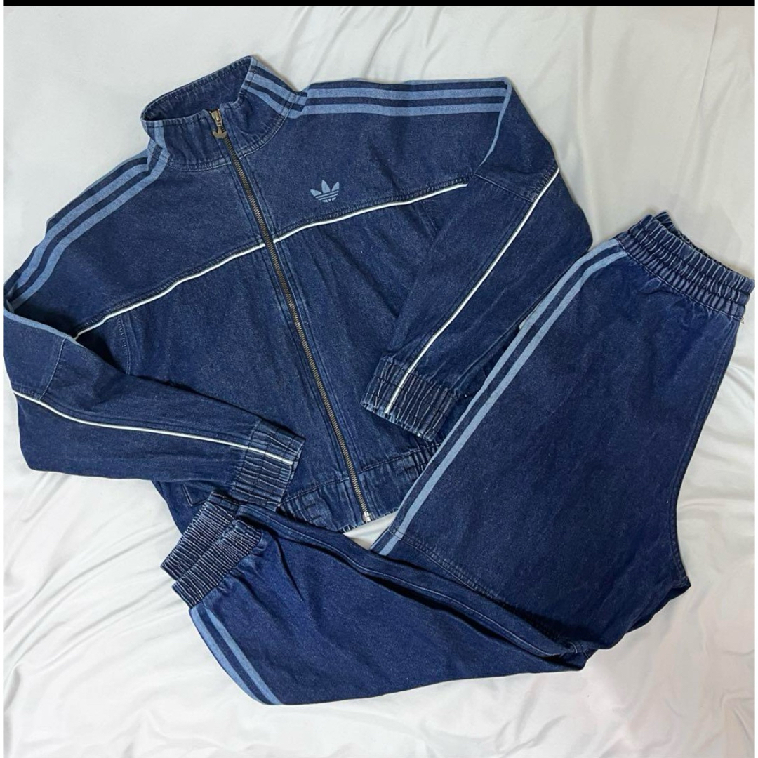 即購入⭕️adidas アディダス デニムトラックジャケット パンツ M 即購入⭕️adidas アディダス デニムトラックジャケット パンツ M