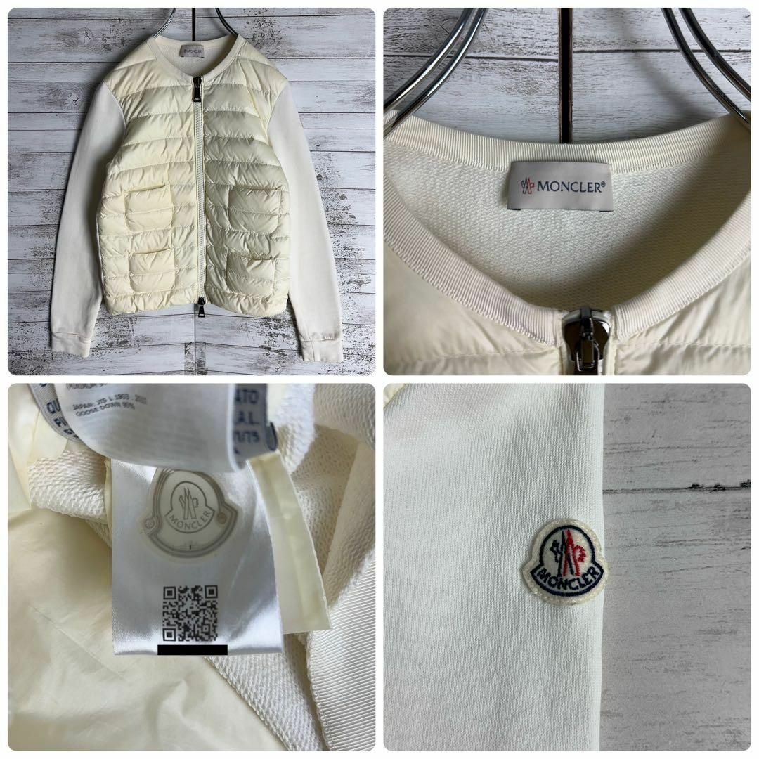 10396【美品・QR確認済み】モンクレール☆ノーカラー定番ダウン 10396【美品・QR確認済み】モンクレール☆ノーカラー定番ダウン