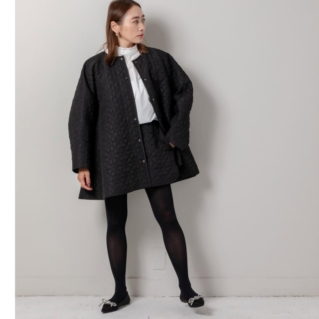 Liten キルティングコート BLACK リテン キルティングコート Liten キルティングコート BLACK リテン キルティングコート