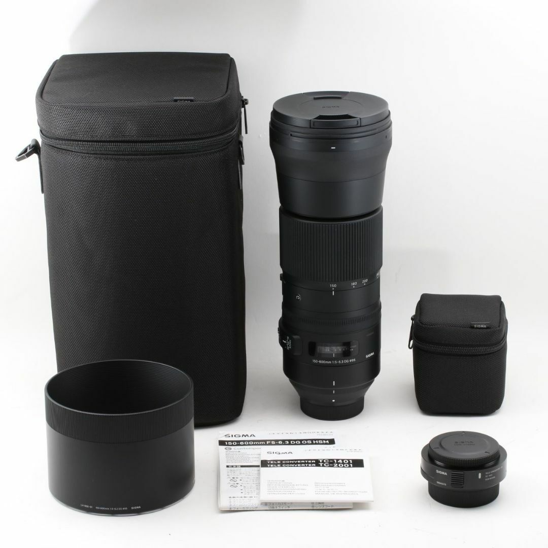 SIGMA 150-600 5-6.3 DG OS HSM テレコン バーター SIGMA 150-600 5-6.3 DG OS HSM テレコン バーター