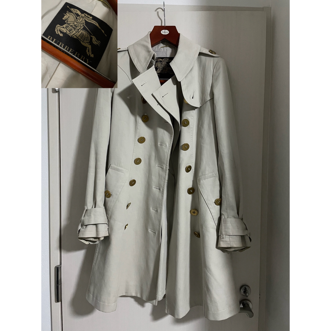 BURBERRY PRORSUM トレンチコート ベージュ イタリア製 BURBERRY PRORSUM トレンチコート ベージュ イタリア製