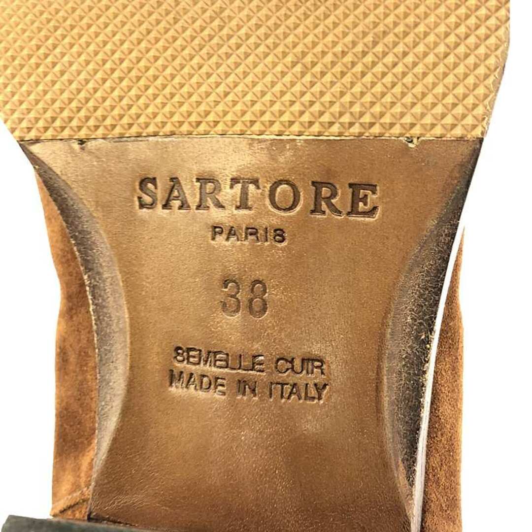 SARTORE / サルトル | レザー ウエスタンブーツ | 38 | ブラウン SARTORE / サルトル | レザー ウエスタンブーツ | 38 | ブラウン