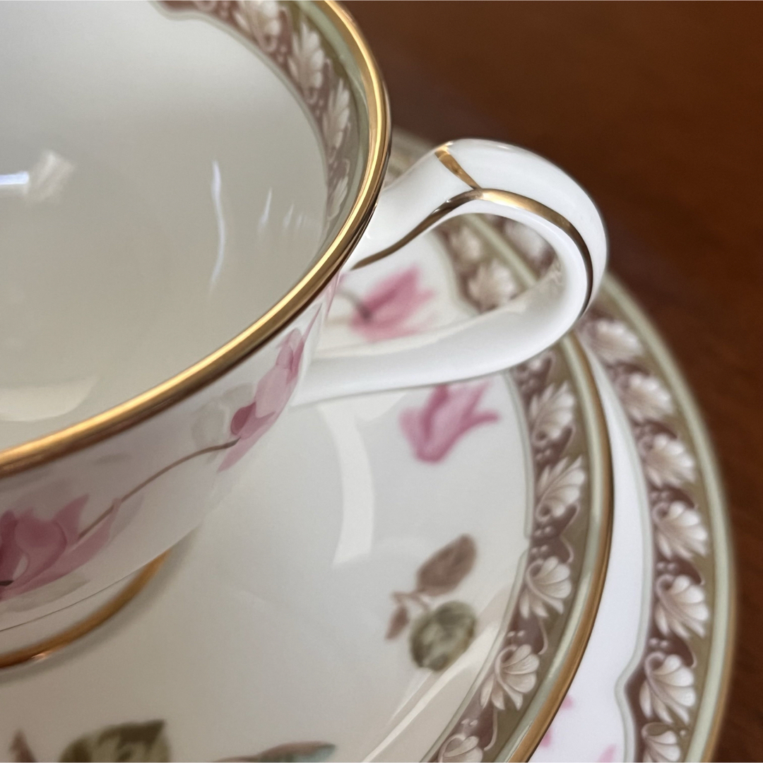 Noritake - 【美品】ノリタケ☆シクラメンタッチ☆ティーセット Noritake - 【美品】ノリタケ☆シクラメンタッチ☆ティーセット