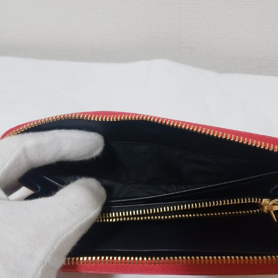 PRADA - PRADAラウンドジップ長財布 ピンク サフィアーノダブル PRADA - PRADAラウンドジップ長財布 ピンク サフィアーノダブル