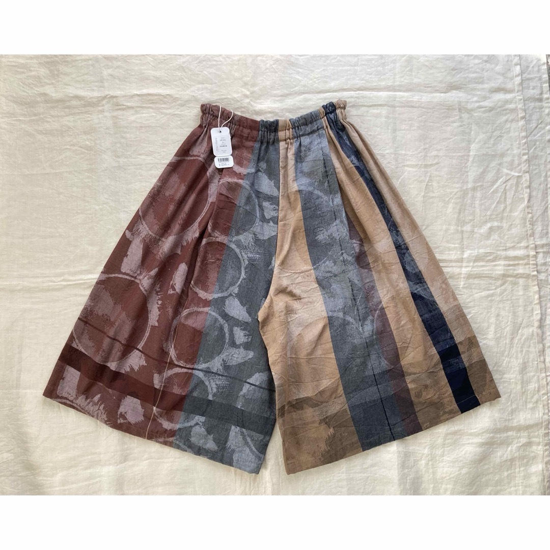 tamaki niime wide pants SHORT(ポケットなし) ➁ tamaki niime wide pants SHORT(ポケットなし) ➁