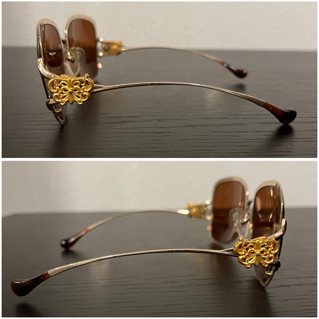 Chrome Hearts - クロムハーツ サングラス ゴールド 金 Chrome Hearts - クロムハーツ サングラス ゴールド 金
