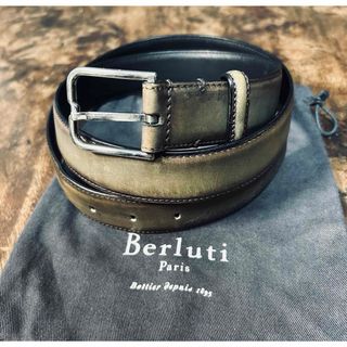 BERLUTI - ベルルッティ ベルト エッセンス ヴェネチア レザー BERLUTI - ベルルッティ ベルト エッセンス ヴェネチア レザー
