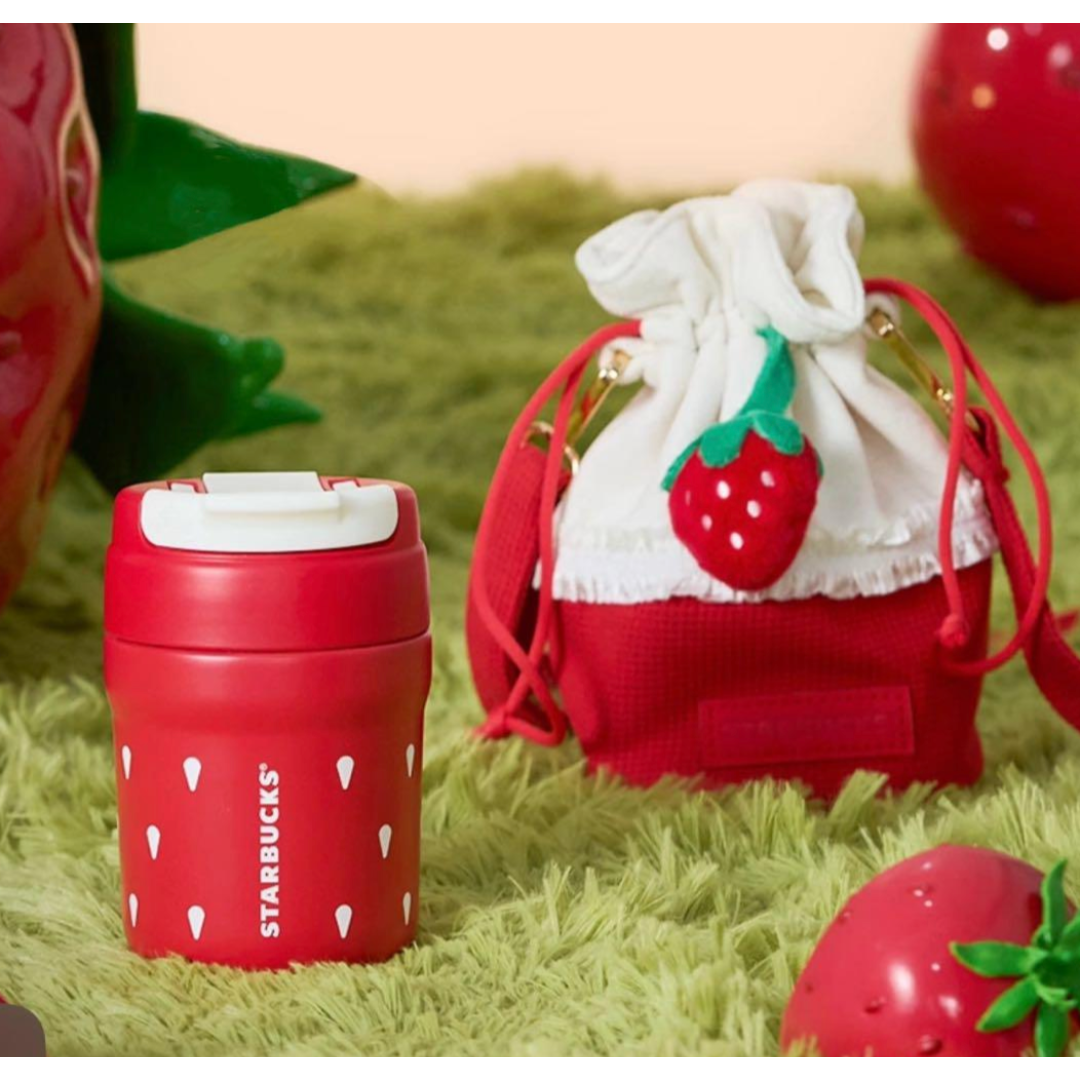 Starbucks - 海外限定スターバックス いちご うさぎ ステンレス Starbucks - 海外限定スターバックス いちご うさぎ ステンレス