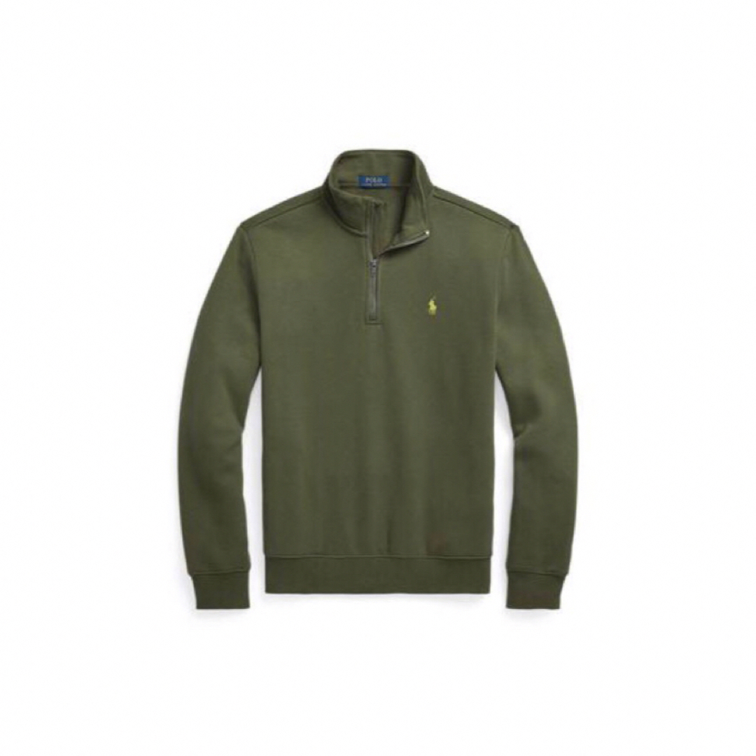 現行 RALPH LAUREN ラルフローレン ハーフジップ スウェット 裏起毛 現行 RALPH LAUREN ラルフローレン ハーフジップ スウェット 裏起毛