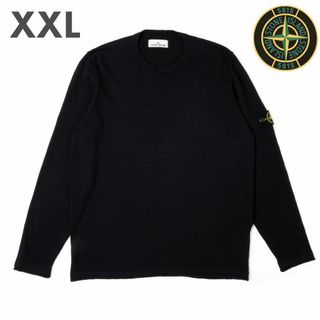 美品】ストーンアイランド ニット 同色 勲章 ワッペン シャドウ 美品】ストーンアイランド ニット 同色 勲章 ワッペン シャドウ