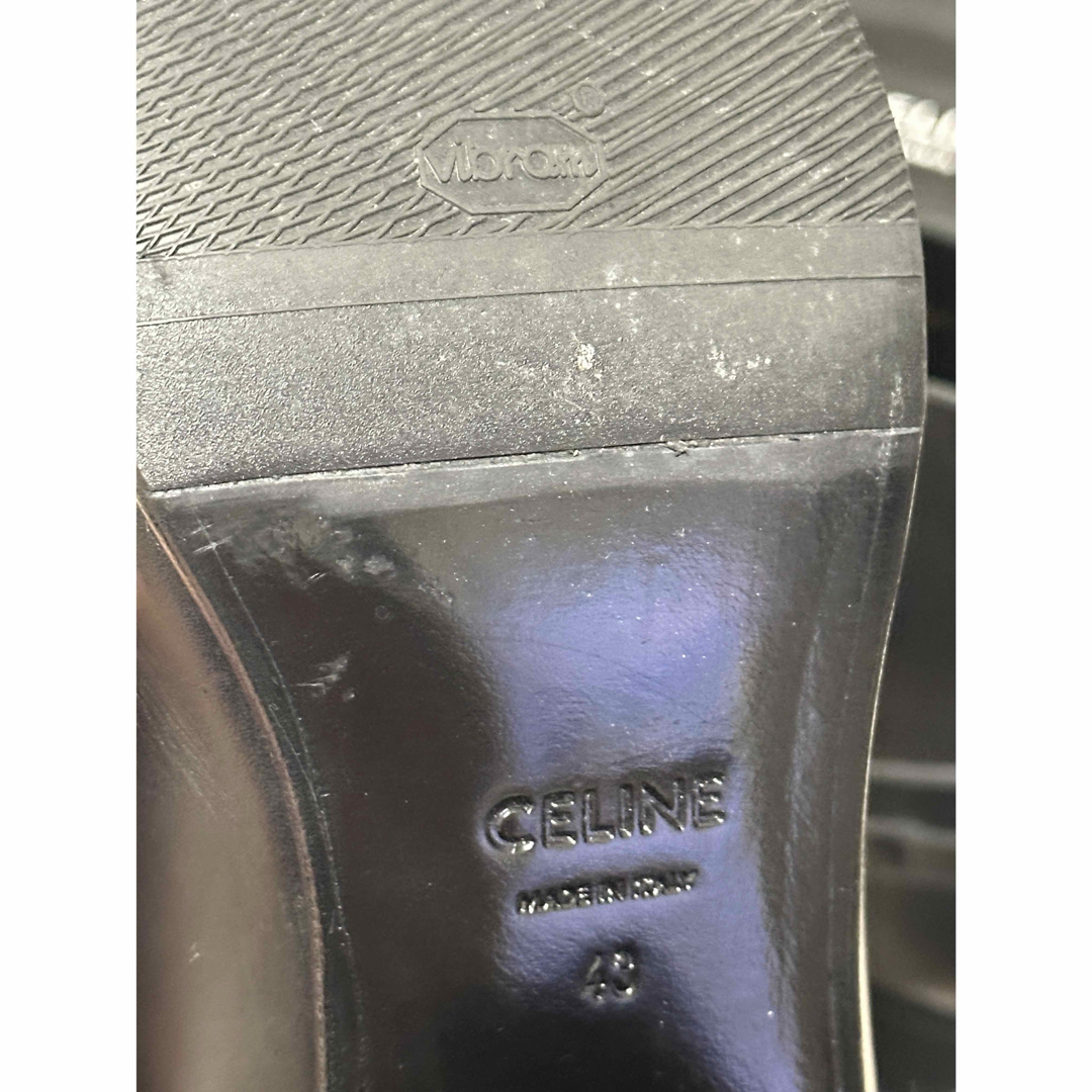 CELINE ジャクノ バックバックル ジップドブーツ CELINE ジャクノ バックバックル ジップドブーツ