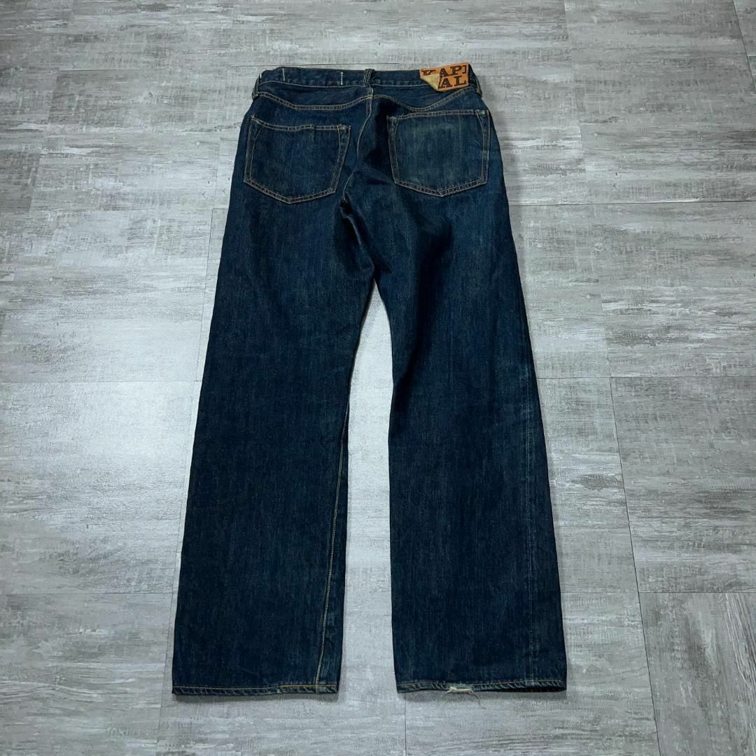W31】岡山御津工場産 キャピタル デニムパンツ ジーンズ ボタン W31】岡山御津工場産 キャピタル デニムパンツ ジーンズ ボタン