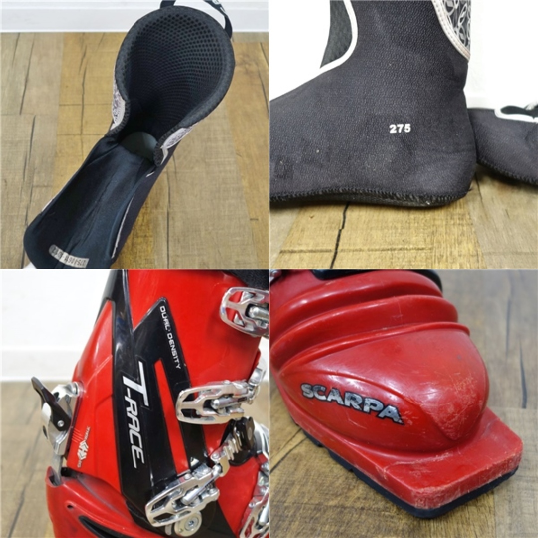 スカルパ SCARPA T RACE テレマーク スキーブーツ 27.5cm 75mm 3 スカルパ SCARPA T RACE テレマーク スキーブーツ 27.5cm 75mm 3