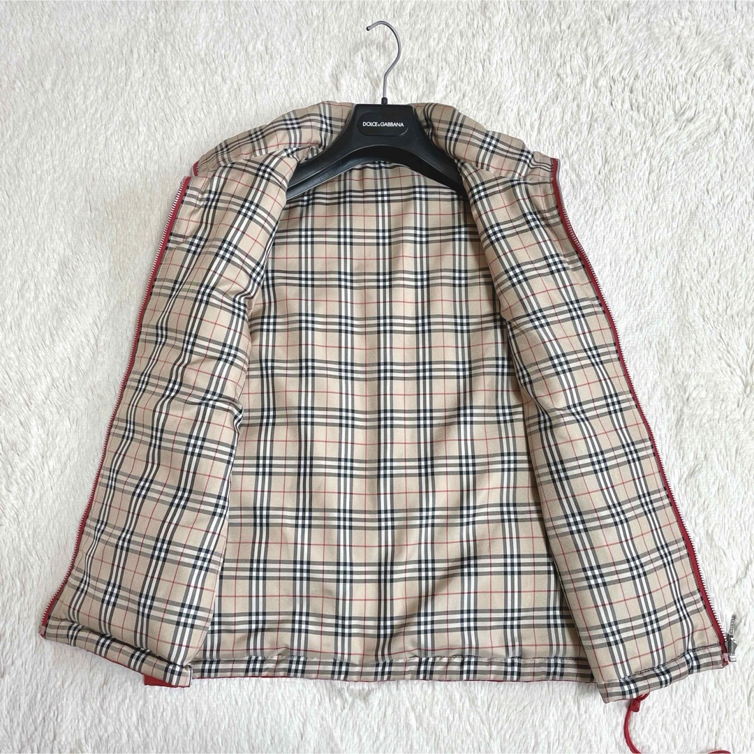 BURBERRY - 美品 BURBERRノバチェック リバーシブル ダウン BURBERRY - 美品 BURBERRノバチェック リバーシブル ダウン