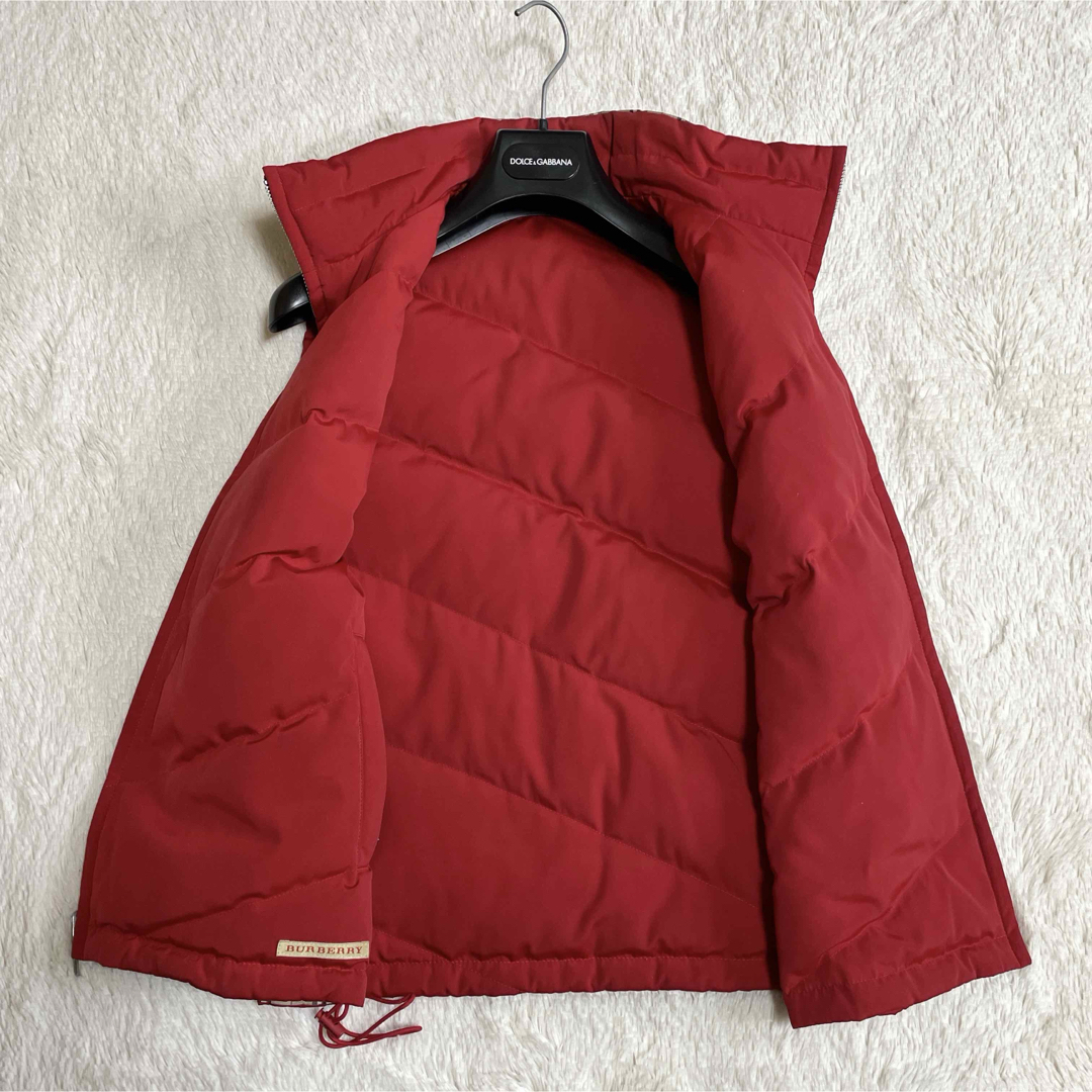 BURBERRY - 美品 BURBERRノバチェック リバーシブル ダウン BURBERRY - 美品 BURBERRノバチェック リバーシブル ダウン