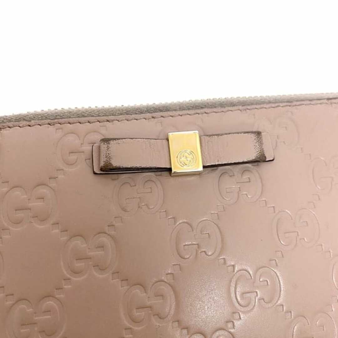 グッチ ラウンドファスナー 長財布 ec-22078 ピンク シマ 388680 グッチ ラウンドファスナー 長財布 ec-22078 ピンク シマ 388680