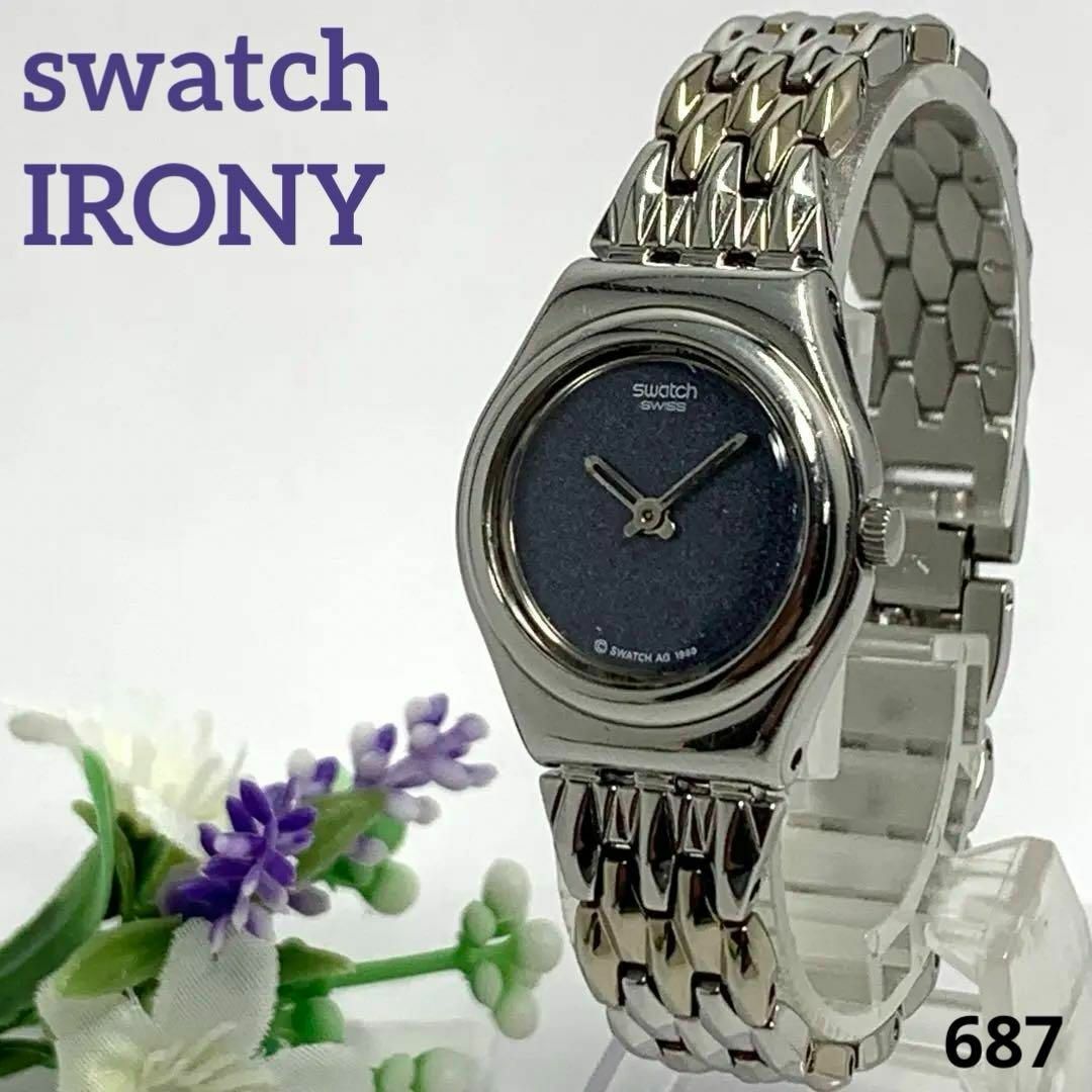 swatch - 【電池交換済】687 swatch IRONY SWISS レディース swatch - 【電池交換済】687 swatch IRONY SWISS レディース