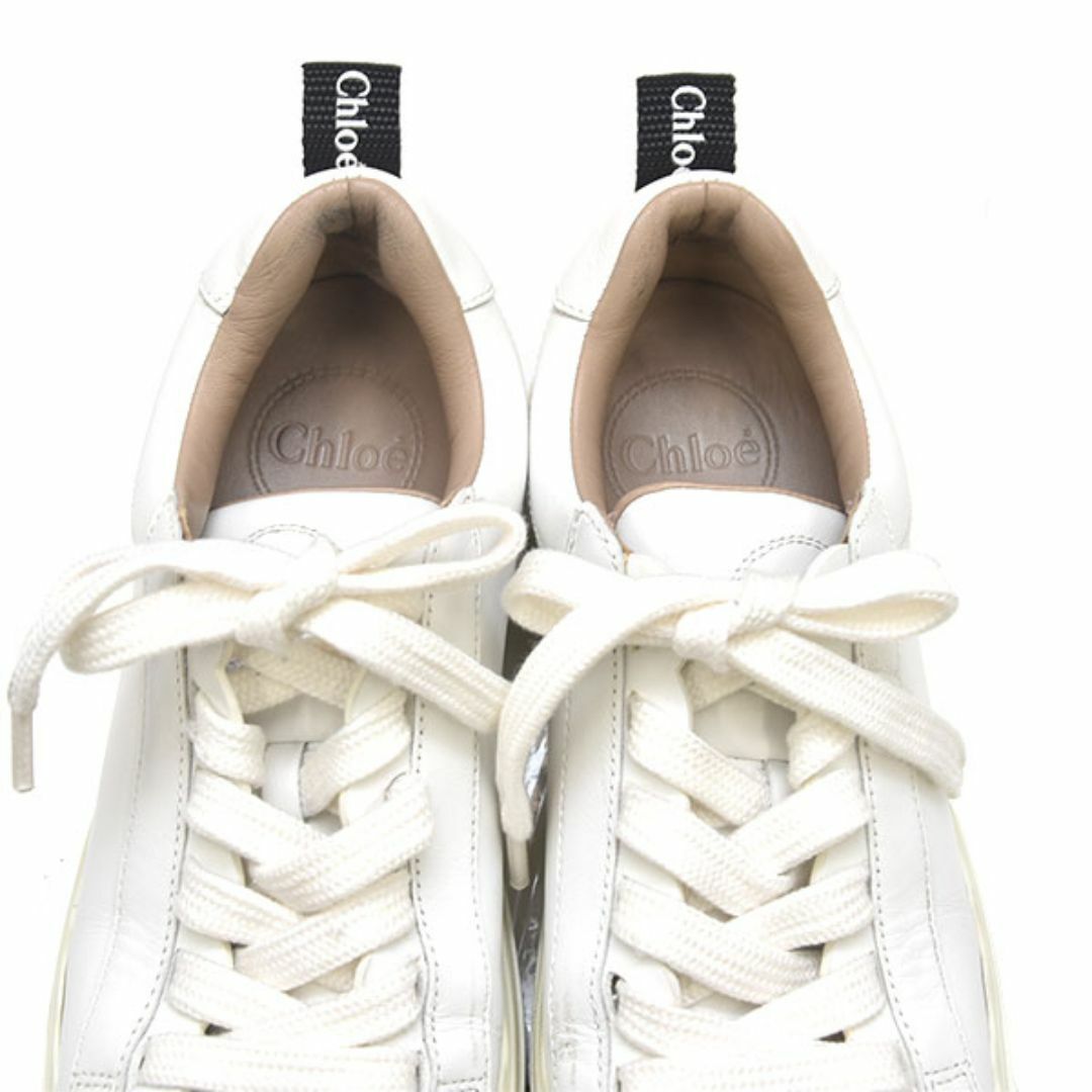 Chloe - クロエ バックロゴ レディーススニーカー 37(約24cm)の Chloe - クロエ バックロゴ レディーススニーカー 37(約24cm)の