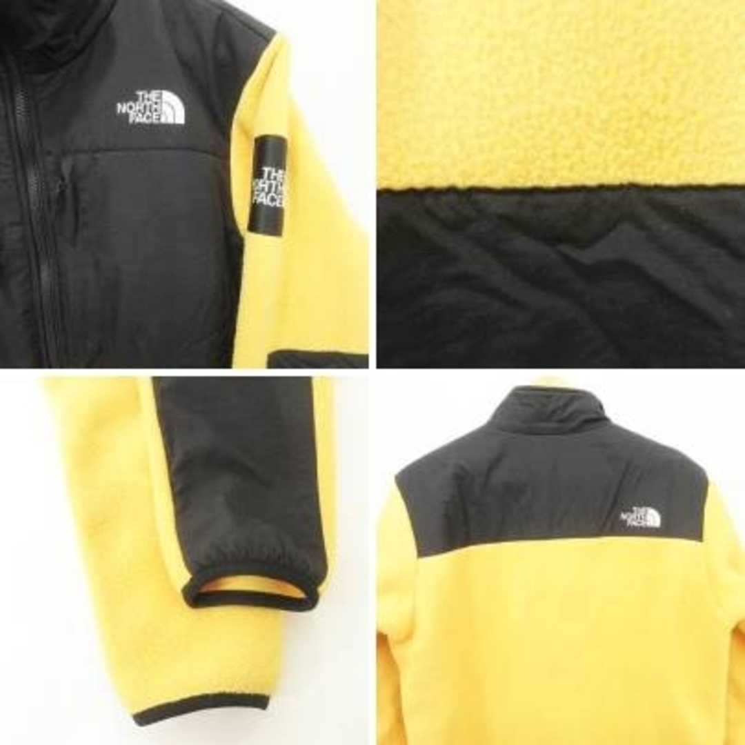 THE NORTH FACE 美品 バイカラー フリース ジャケット S 黄 黒 THE NORTH FACE 美品 バイカラー フリース ジャケット S 黄 黒