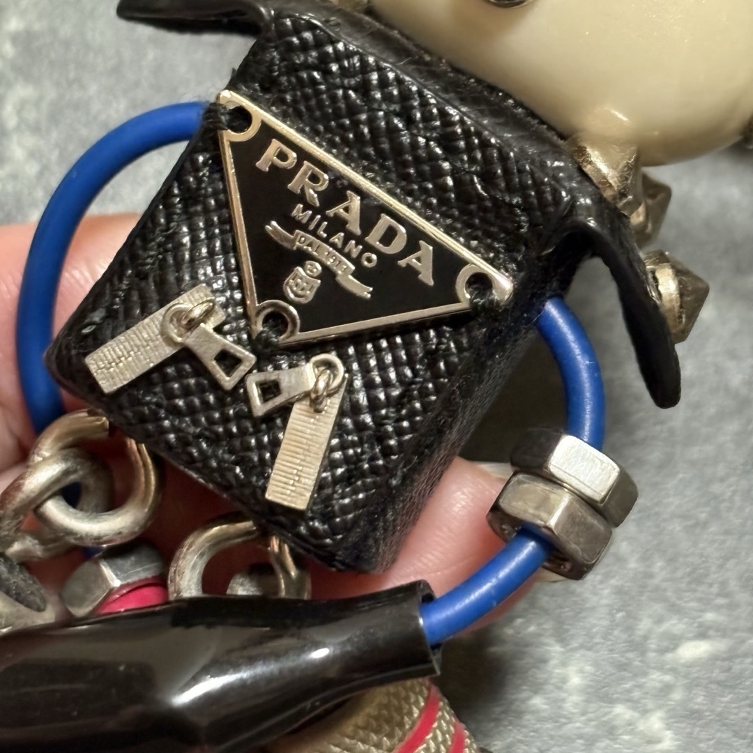 PRADA - PRADA プラダ ロボットキーホルダー 大人気チャームの PRADA - PRADA プラダ ロボットキーホルダー 大人気チャームの
