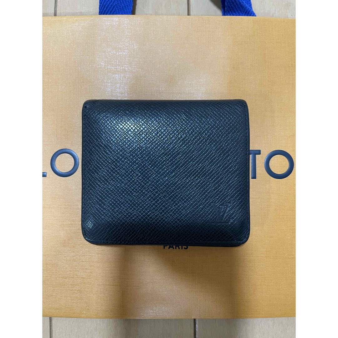 美品】LOUIS VUITTON タイガ グリーン 小物 財布 美品】LOUIS VUITTON タイガ グリーン 小物 財布