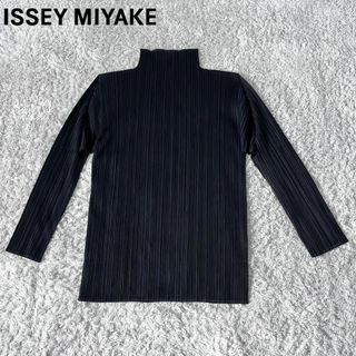 ISSEY MIYAKE - 【美品】イッセイミヤケ プリーツ ボトルネック ISSEY MIYAKE - 【美品】イッセイミヤケ プリーツ ボトルネック