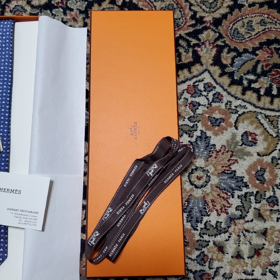 HERMES エルメス ネクタイ 新品 《ラブ·ラブ》 HERMES エルメス ネクタイ 新品 《ラブ·ラブ》