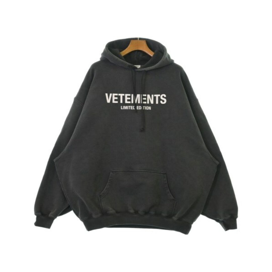 VETEMENTS - VETEMENTS ヴェトモン パーカー XS ダークグレー系 VETEMENTS - VETEMENTS ヴェトモン パーカー XS ダークグレー系