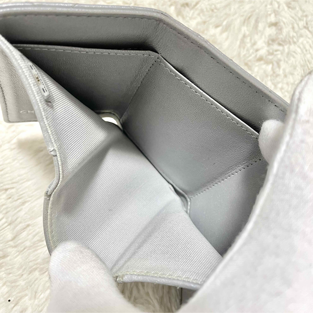 CHANEL - 箱付近年モデル シャネル ラムスキン マトラッセ CHANEL - 箱付近年モデル シャネル ラムスキン マトラッセ