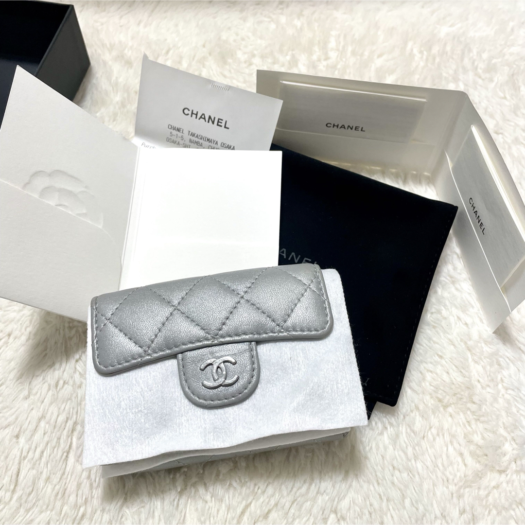 CHANEL - 箱付近年モデル シャネル ラムスキン マトラッセ CHANEL - 箱付近年モデル シャネル ラムスキン マトラッセ
