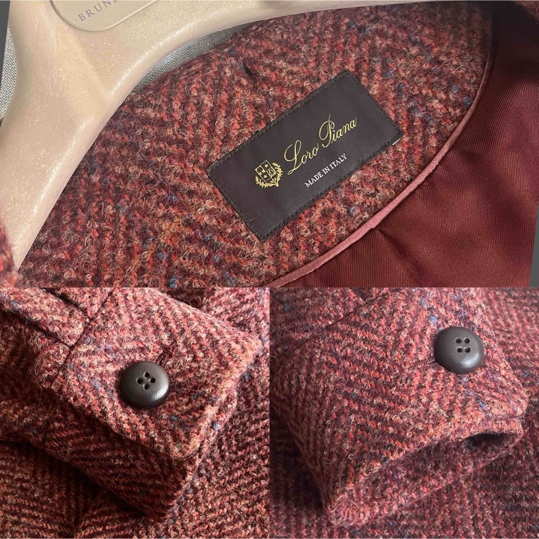 Loro Piana - Loro Pianaロロピアーナ 極美品カシミヤ混 コート Loro Piana - Loro Pianaロロピアーナ 極美品カシミヤ混 コート