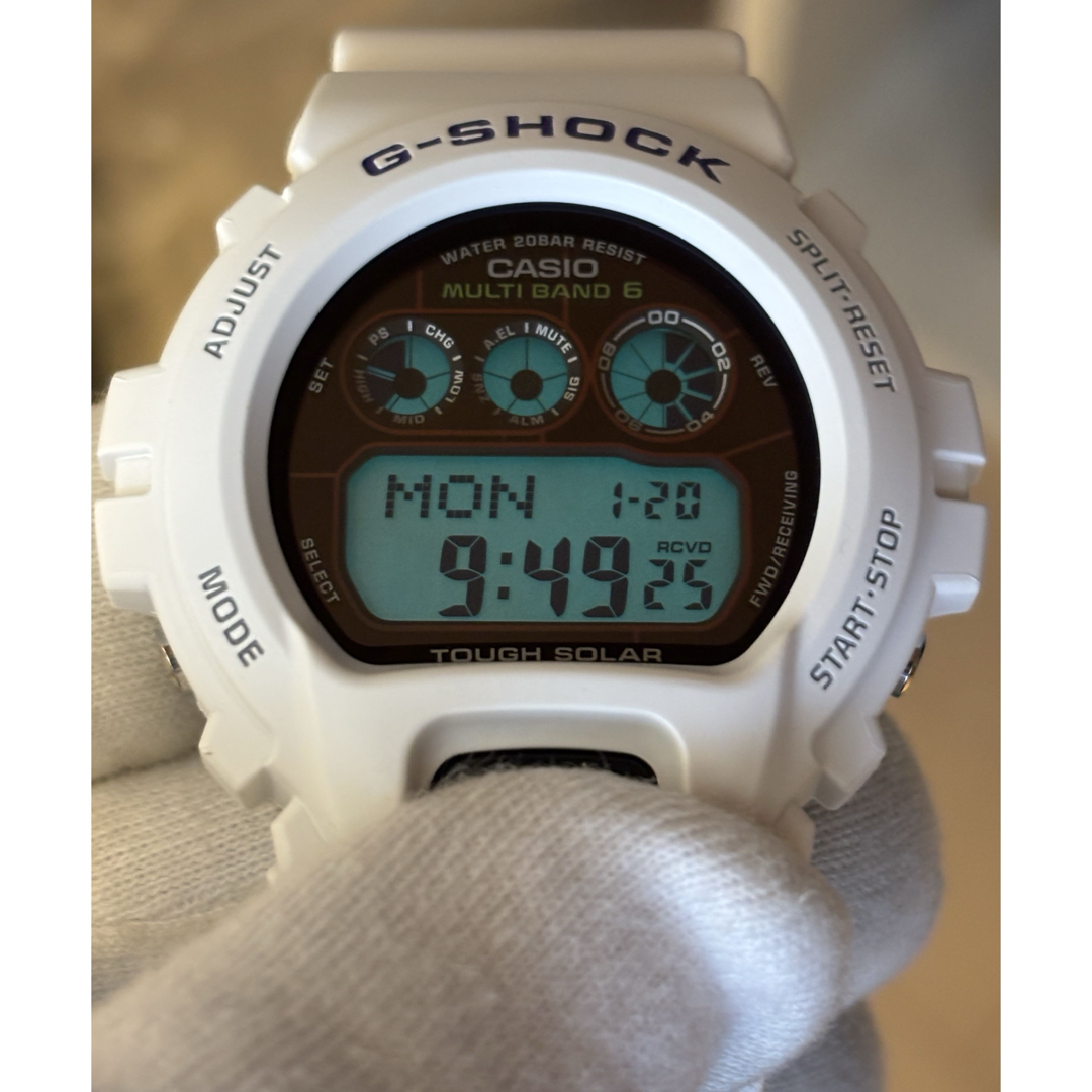 G-SHOCK - G-SHOCK/三つ目/GW-6900/電波/ソーラー/時計/ホワイト G-SHOCK - G-SHOCK/三つ目/GW-6900/電波/ソーラー/時計/ホワイト