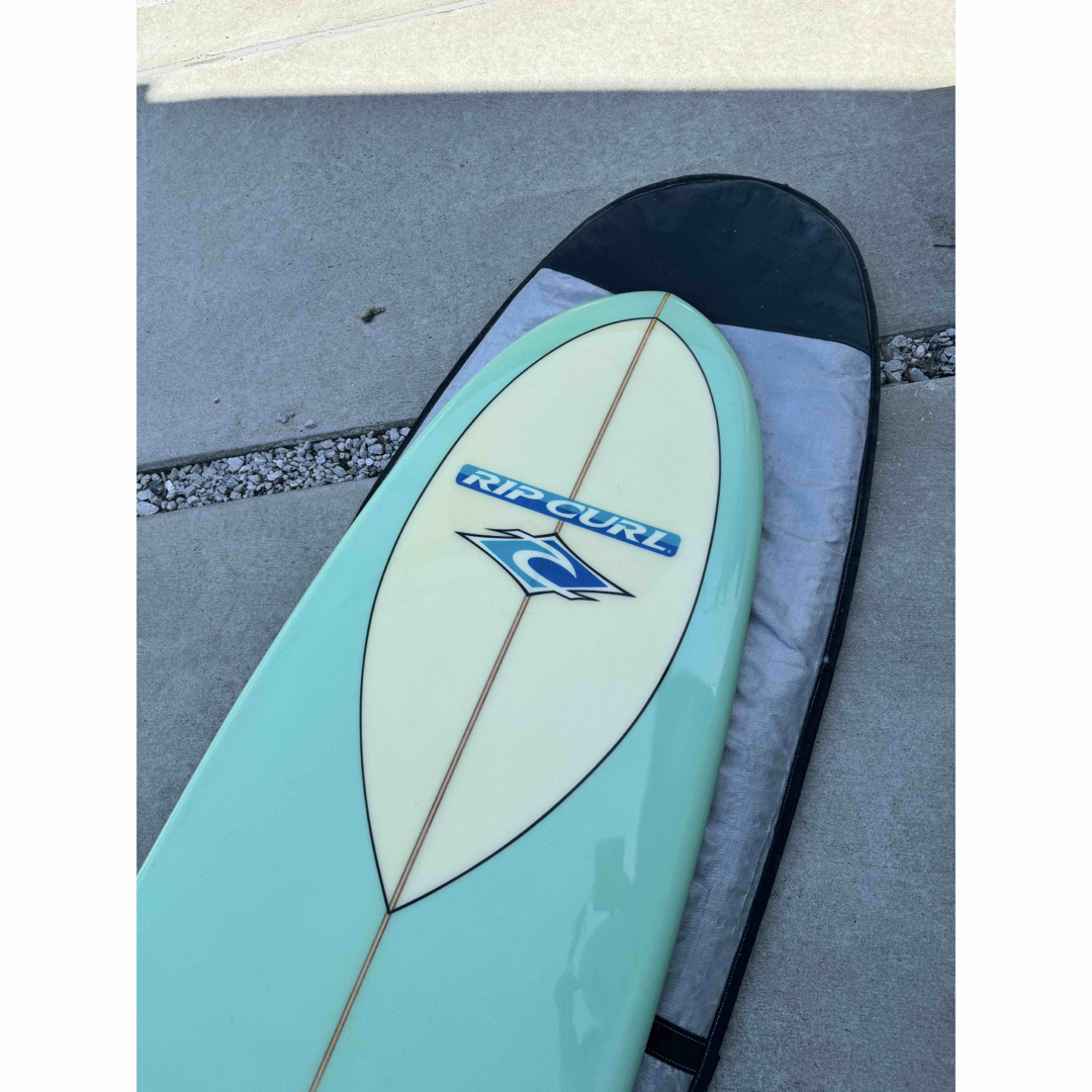 引き取り限定】Rip Curl サーフボード ミントグリーン 9フィート 引き取り限定】Rip Curl サーフボード ミントグリーン 9フィート