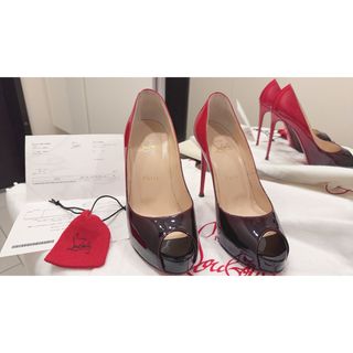 Christian Louboutin - 美品♪ルブタン エナメル ポインテッド Christian Louboutin - 美品♪ルブタン エナメル ポインテッド