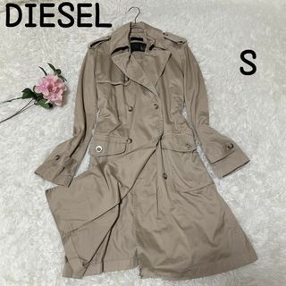 DIESEL - DIESEL ディーゼル トレンチコート コート 収納袋付の DIESEL - DIESEL ディーゼル トレンチコート コート 収納袋付の
