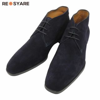 Santoni - サントーニ 【美品】15240 スエード 3ホール チャッカ Santoni - サントーニ 【美品】15240 スエード 3ホール チャッカ