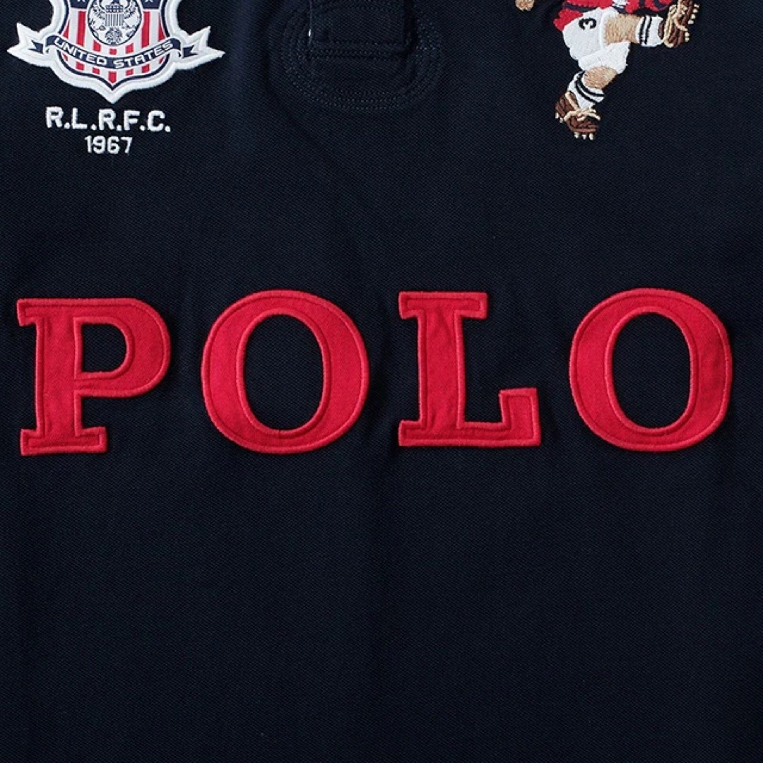 POLO RALPH LAUREN - ラルフローレン ポロシャツ 鹿の子編み L POLO RALPH LAUREN - ラルフローレン ポロシャツ 鹿の子編み L