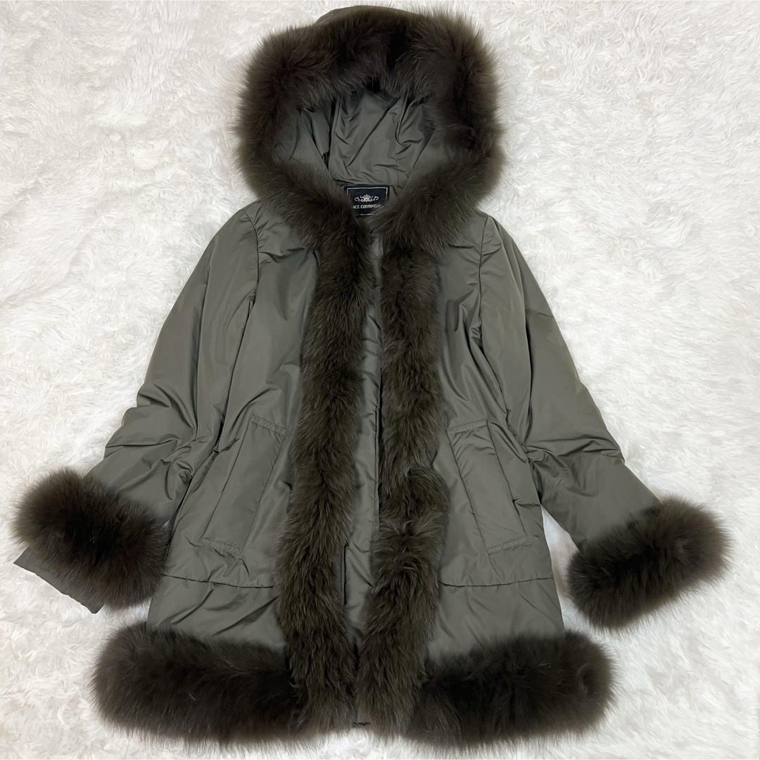 美品✨ グレースコンチネンタル フォックストリミングダウン 美品✨ グレースコンチネンタル フォックストリミングダウン