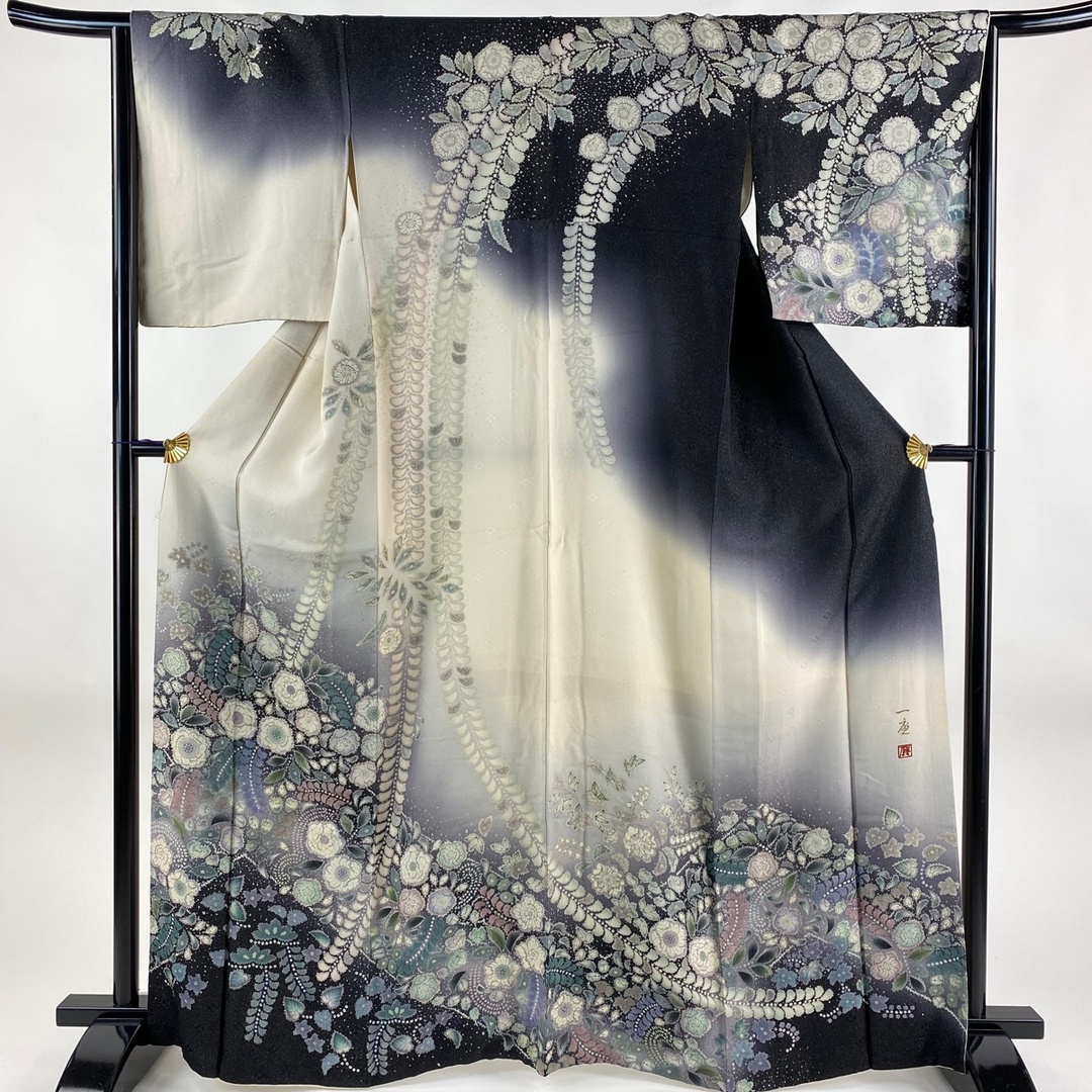 訪問着 身丈165cm 裄丈66cm 正絹 逸品 【中古】 着物 訪問着 身丈165cm 裄丈66cm 正絹 逸品 【中古】 着物