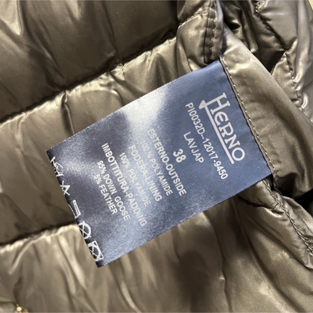 HERNO - 【美品】HERNO ヘルノ ダウンベスト 人気 38の通販 by HERNO - 【美品】HERNO ヘルノ ダウンベスト 人気 38の通販 by