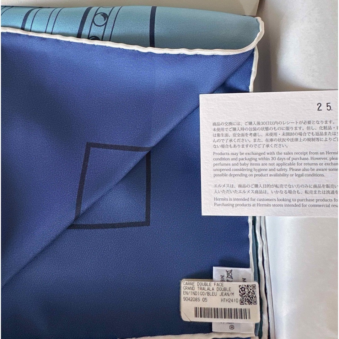 HERMES - 新品 エルメス2025春夏 カレ ダブルフェイス90 HERMES - 新品 エルメス2025春夏 カレ ダブルフェイス90