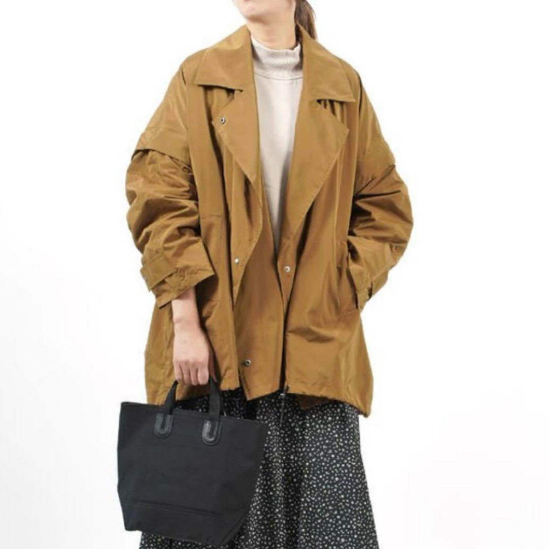 カフネ 2WAY ショートトレンチコート cafune カフネ 2WAY ショートトレンチコート cafune
