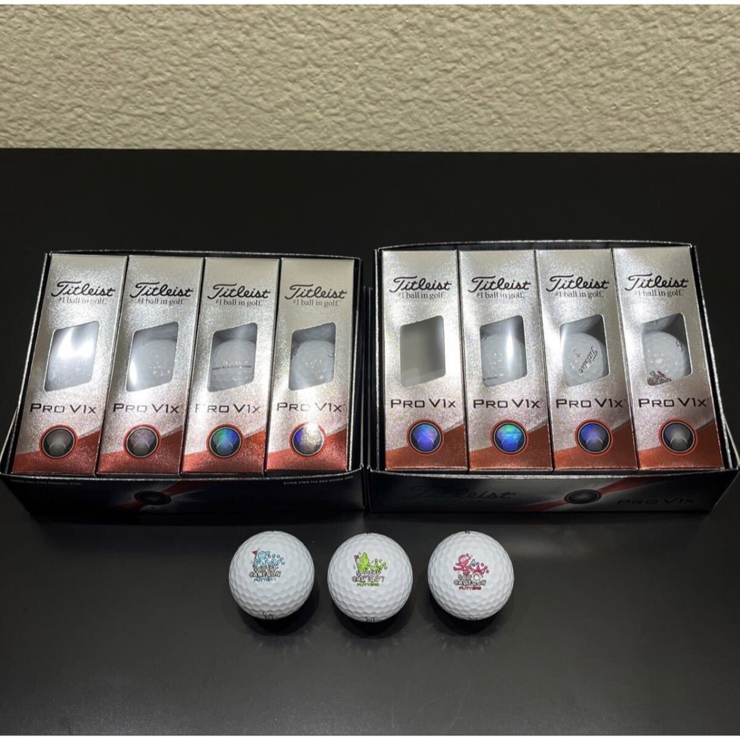スコッティキャメロン 忍者 コラボ タイトリストPRO V1X 2ダース スコッティキャメロン 忍者 コラボ タイトリストPRO V1X 2ダース